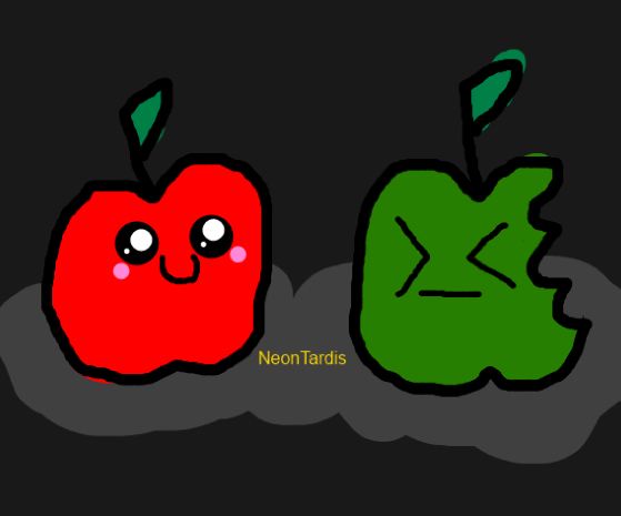 Adorable Apples By Neontardis On Deviantart