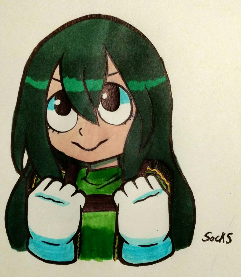 Tsuyu Asui By Catwearingsocks On Deviantart