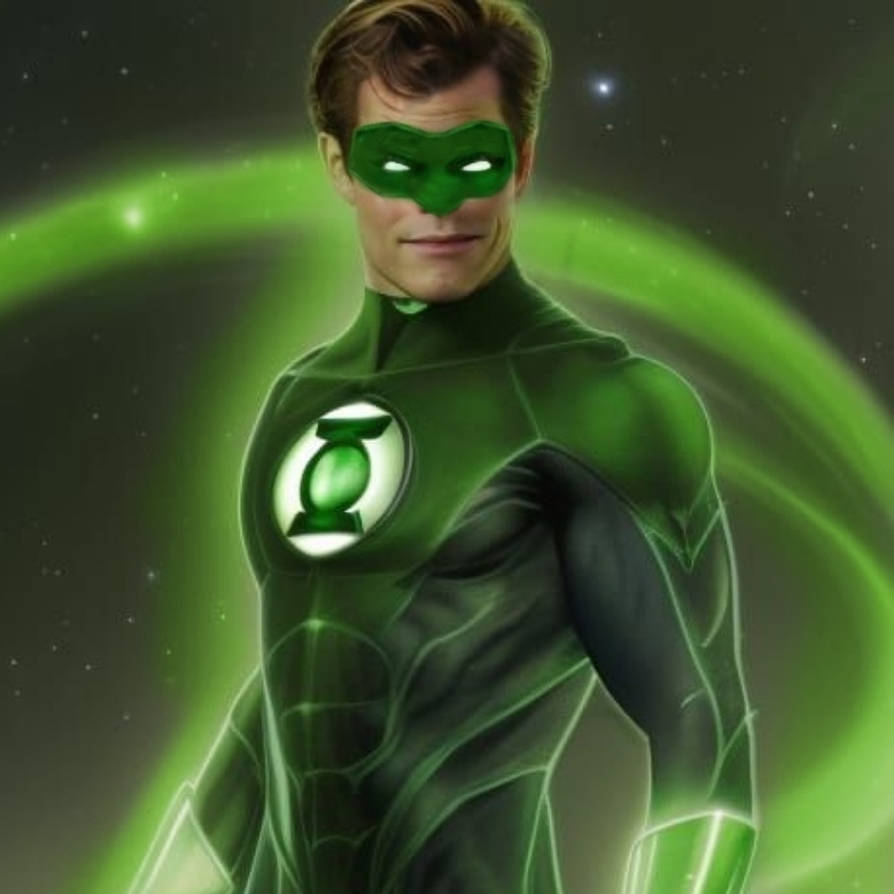 Chris Pine As Green Lantern Ai Generated By Alraken On Deviantart