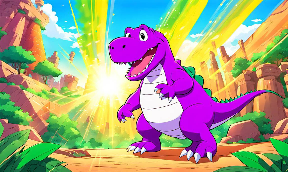 Barney The Anime By Anonymous51 On Deviantart