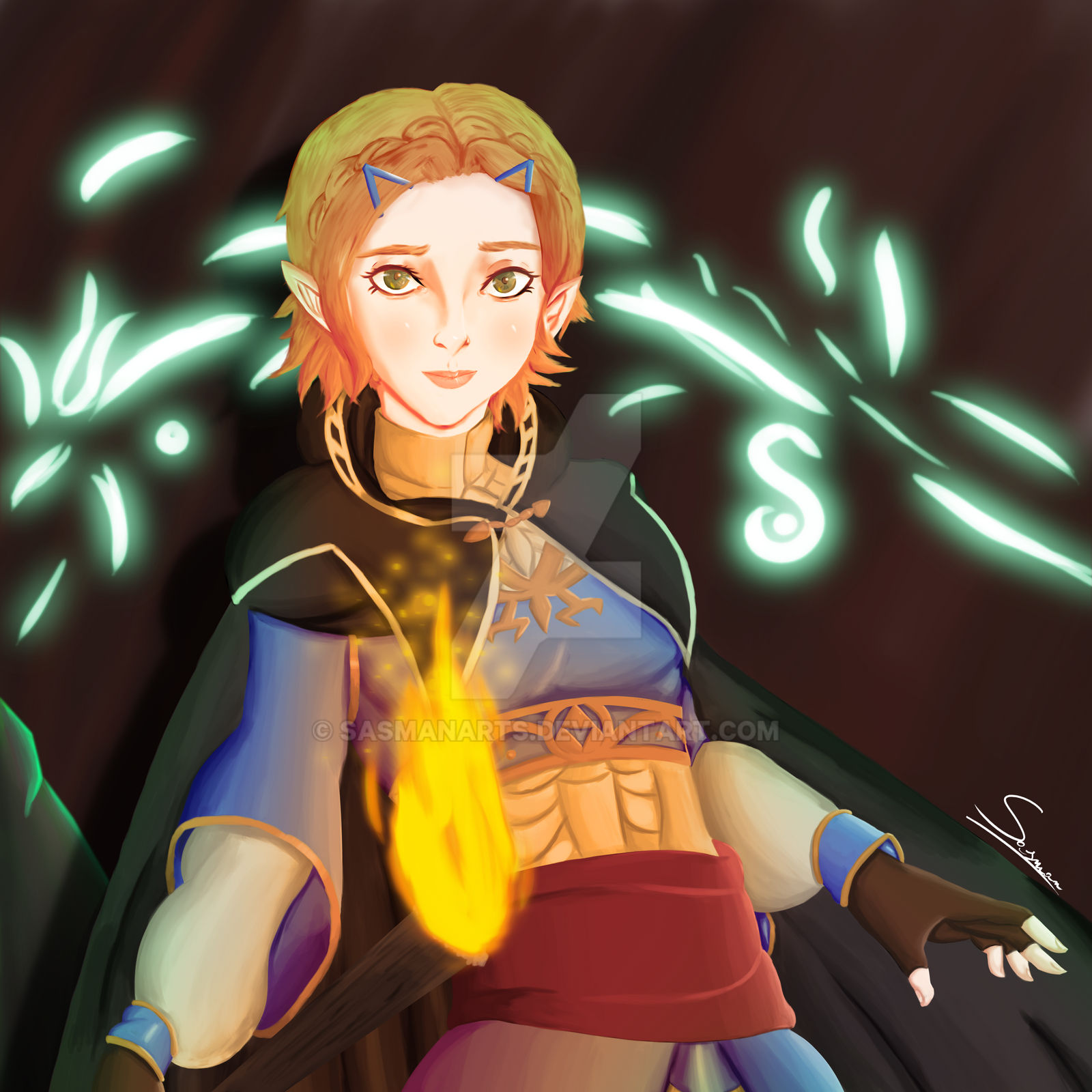 New Zelda Fan Art By Sasmanarts On Deviantart