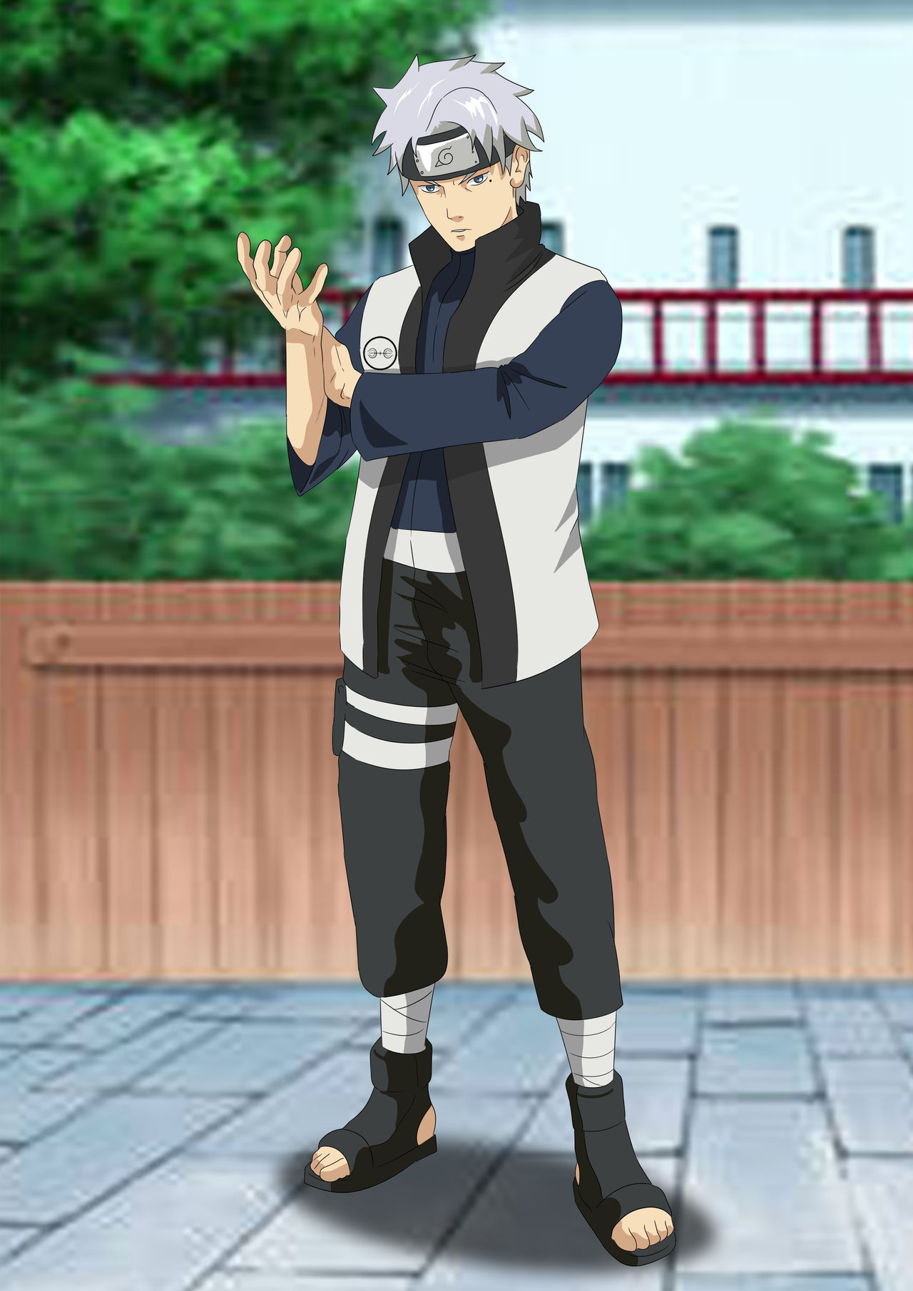 Senju Oc Character By Preguicalan On Deviantart