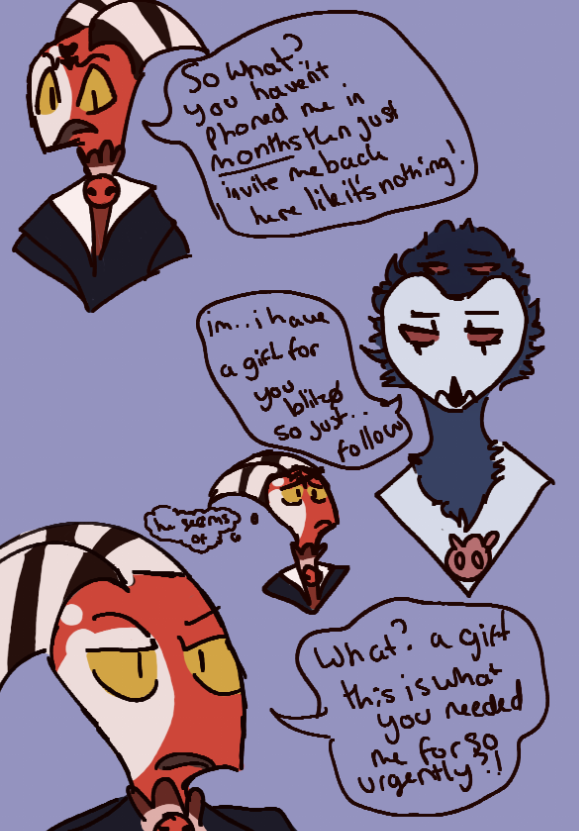 Bliz And Stolas Comic 1 Strip 1 By Vodfi On Deviantart