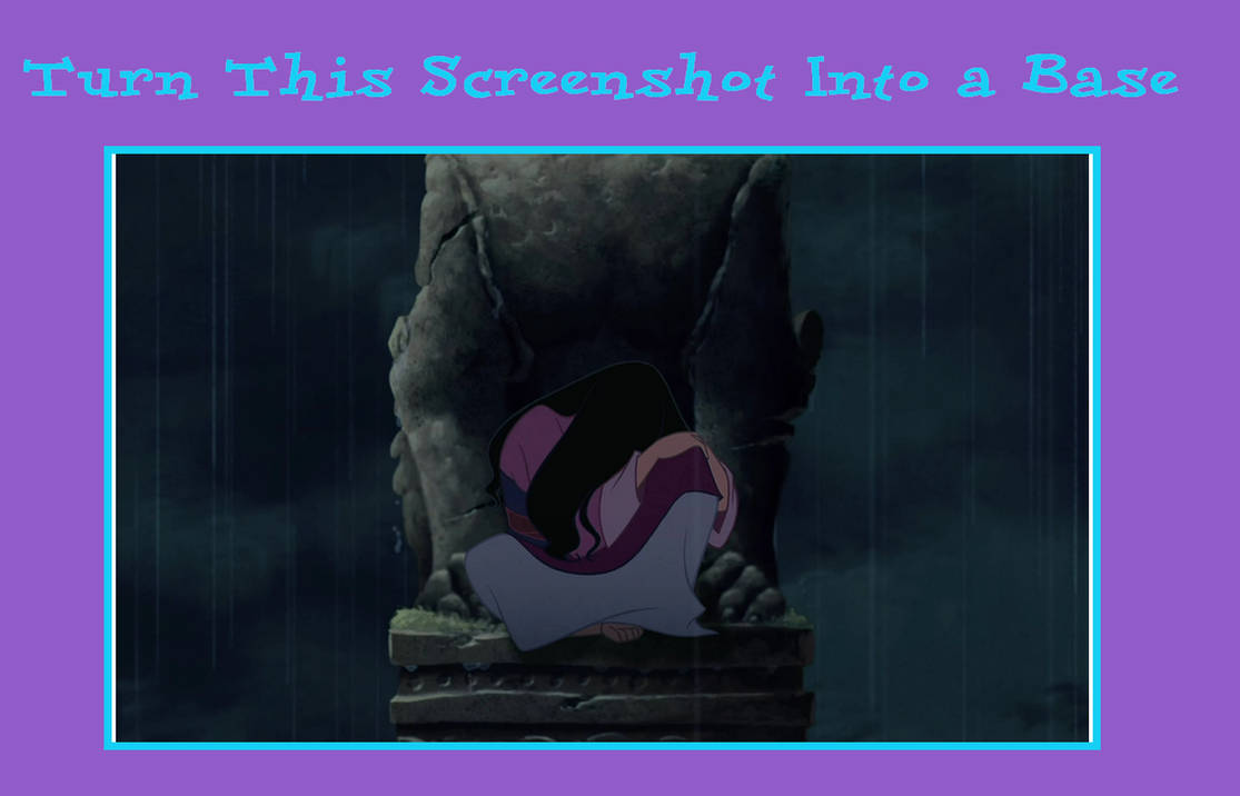 Turn This Mulan Screenshot Into A Base By Tito Mosquito On Deviantart