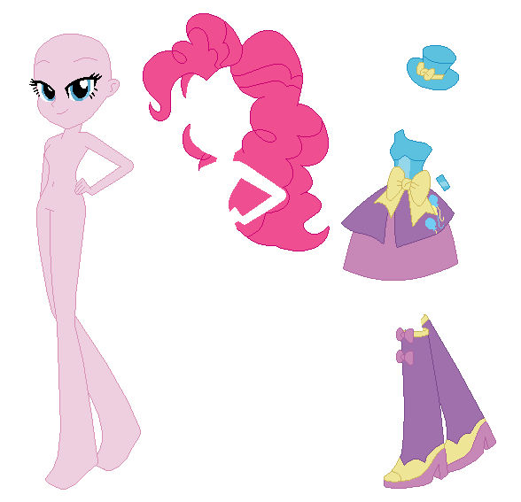 Eqg Pinkie Pie Base 84 By Lordsfrederick778 On Deviantart