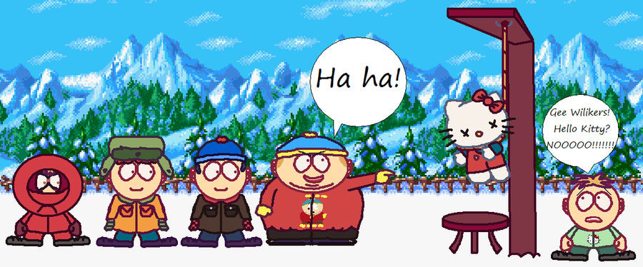 South Park Vs Hello Kitty By Toxicisland On Deviantart