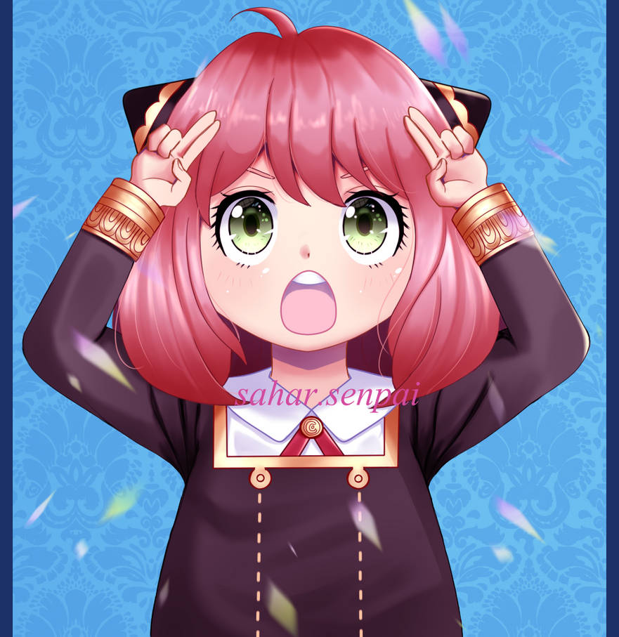 Anya Forger By Saharsenpai On Deviantart