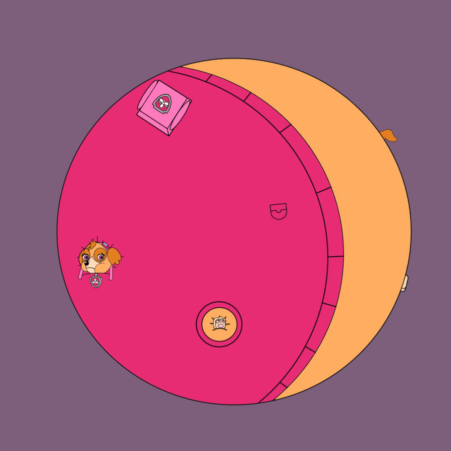 Skye Inflated Paw Patrol By Inflatedart On Deviantart