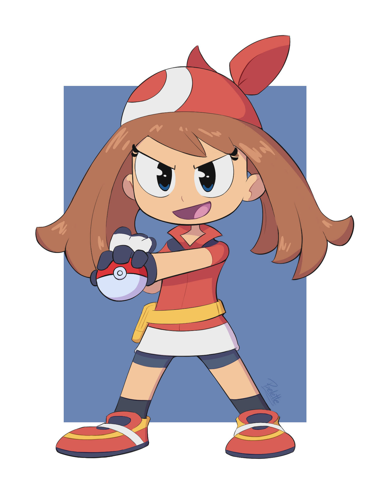 Trainer May By Beletteart On Deviantart