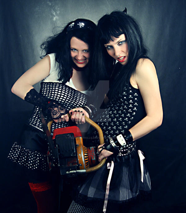 Chainsaw Chicks 2 By Broken Dolls On Deviantart