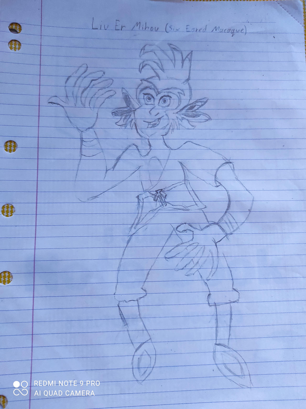 Liu Er Mihou Six Eared Macaque By Donghuawarrior47 On Deviantart