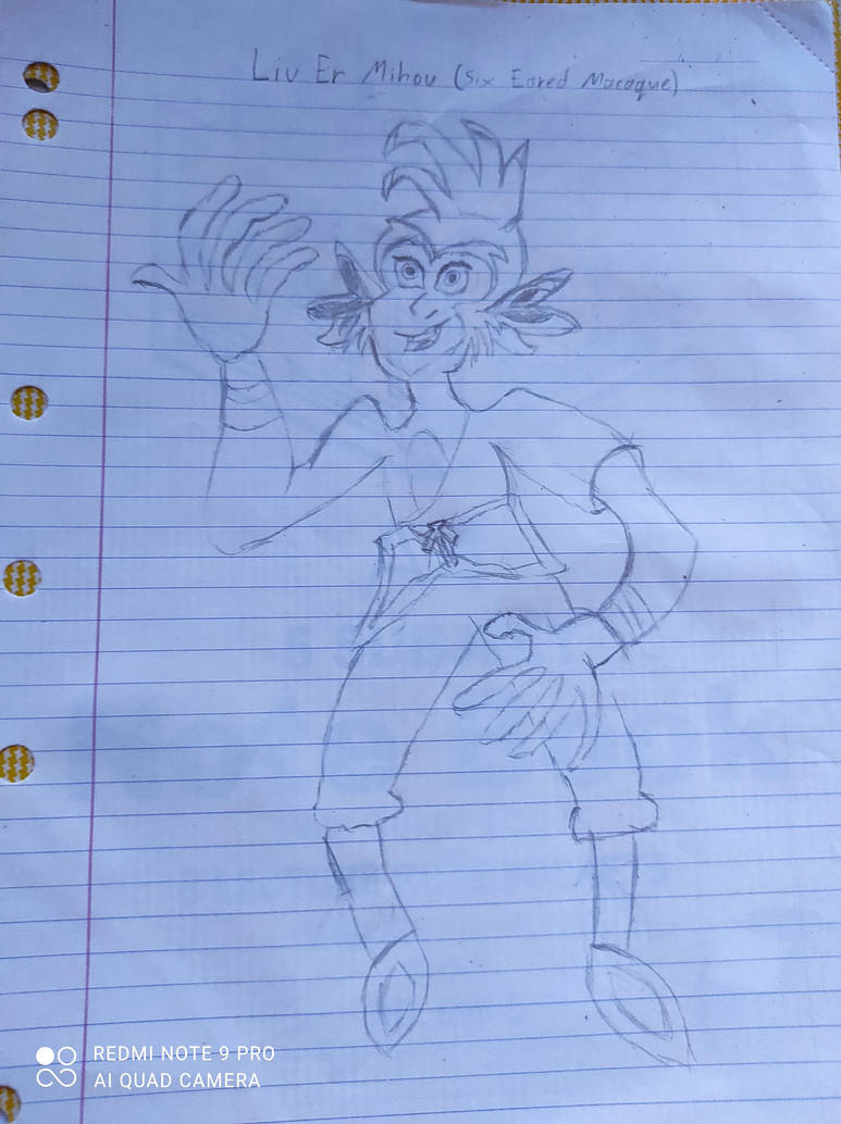 Liu Er Mihou Six Eared Macaque By Donghuawarrior47 On Deviantart