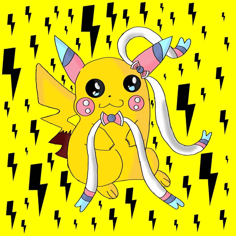 Pikachu X Sylveon By Jessie1263 On Deviantart