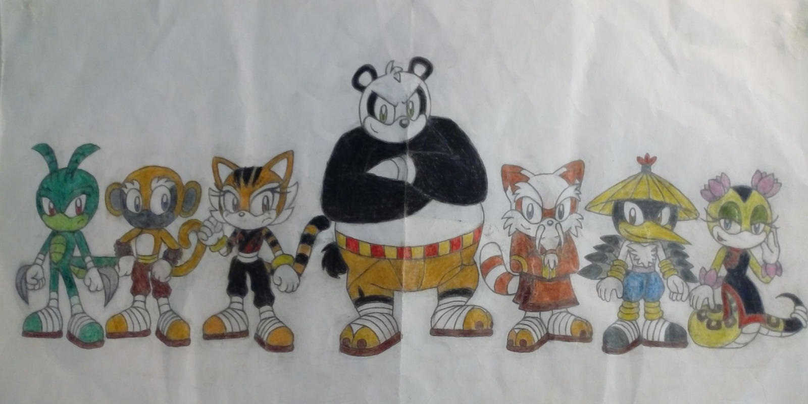 Kung Fu Panda Sonicmobian Style By Mimic951 On Deviantart