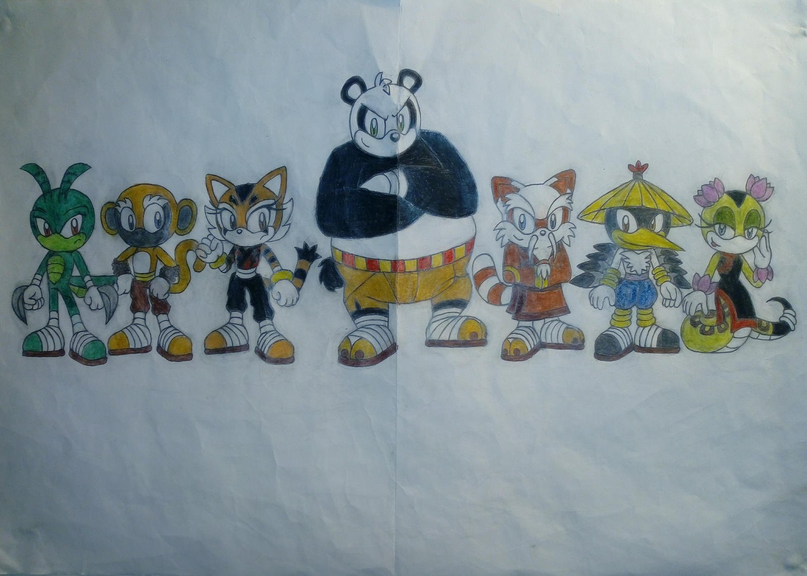 Kung Fu Panda Sonicmobian Style By Mimic951 On Deviantart