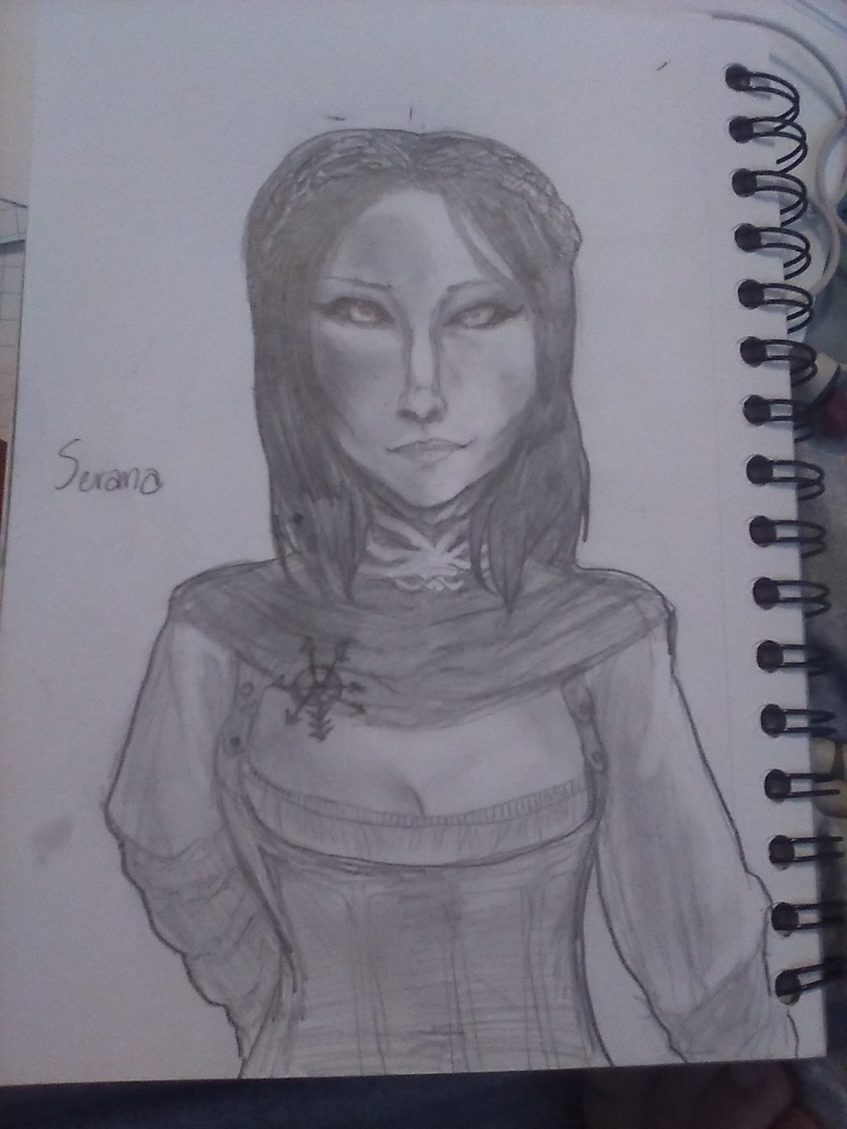 Serana Skyrim Fanart By Ybsso On Deviantart