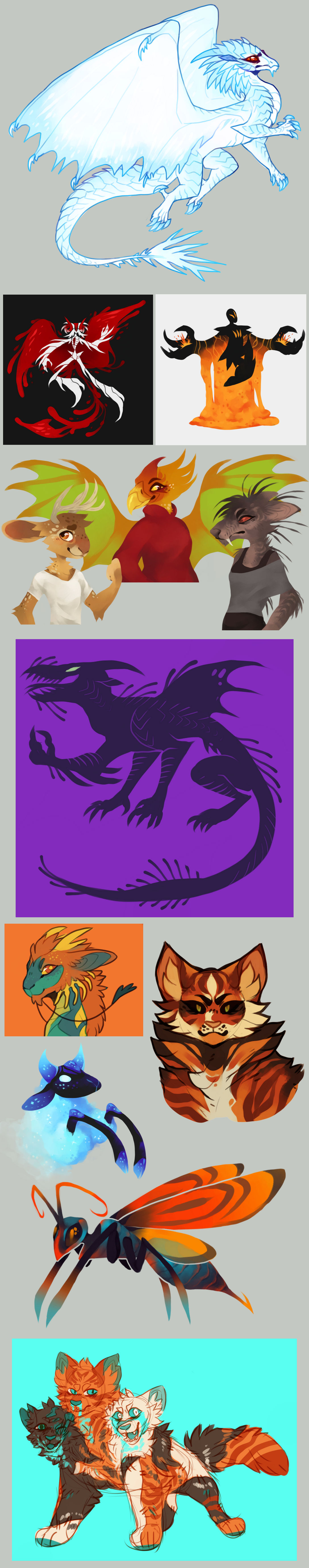 Art Dump 2 By Spookapi On Deviantart