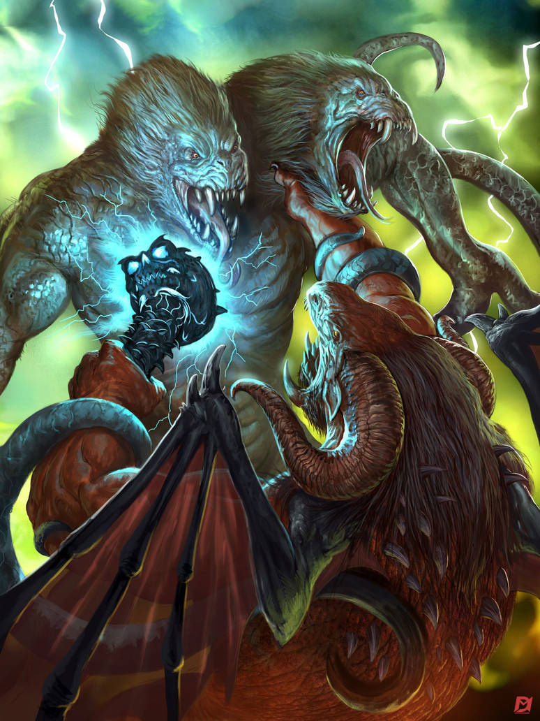 Demogorgon Versus Orcus By Davesrightmind On Deviantart
