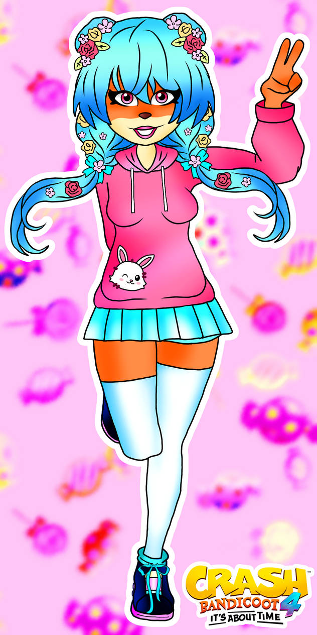 Megumi In Crash Bandicoot 4 By Lovelytawna On Deviantart