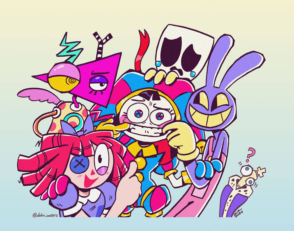 Pomni And Friends By Darivonch421 On DeviantArt pomni-and-friends-by-darivonch421-on-deviantart