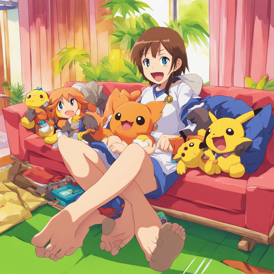 Yuuko Kamiya Relaxing Her Feet By Roger72yamato On Deviantart