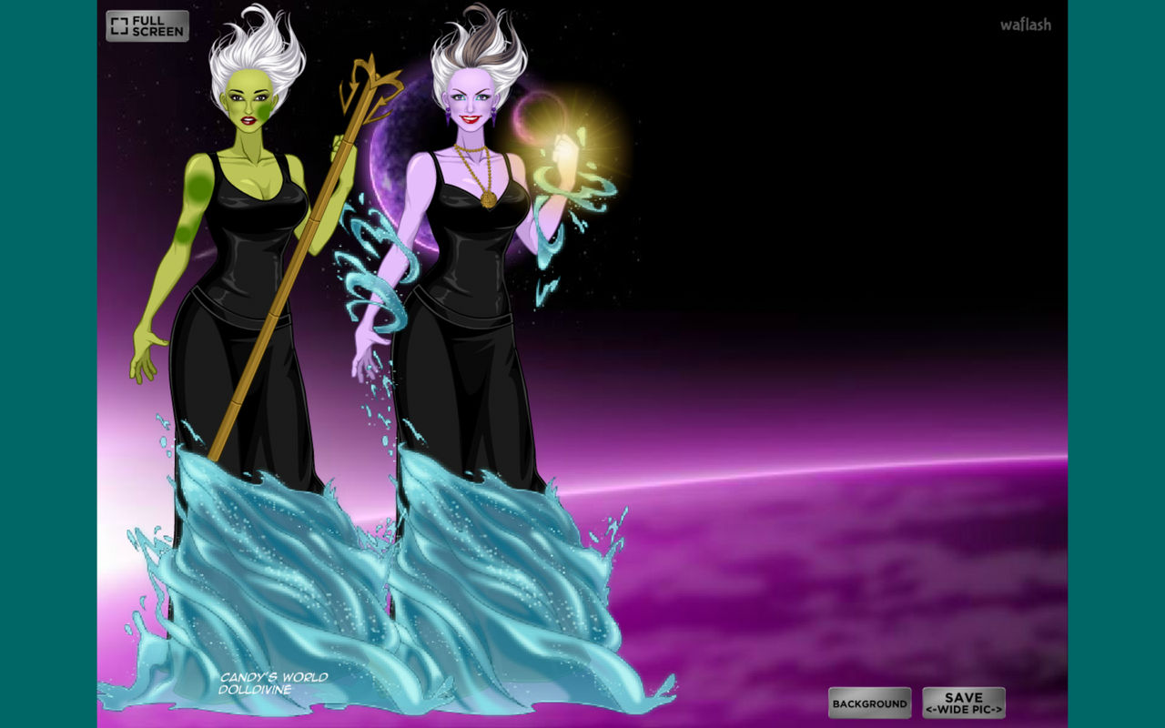 Morgana And Ursula By Ursulabrooks On Deviantart