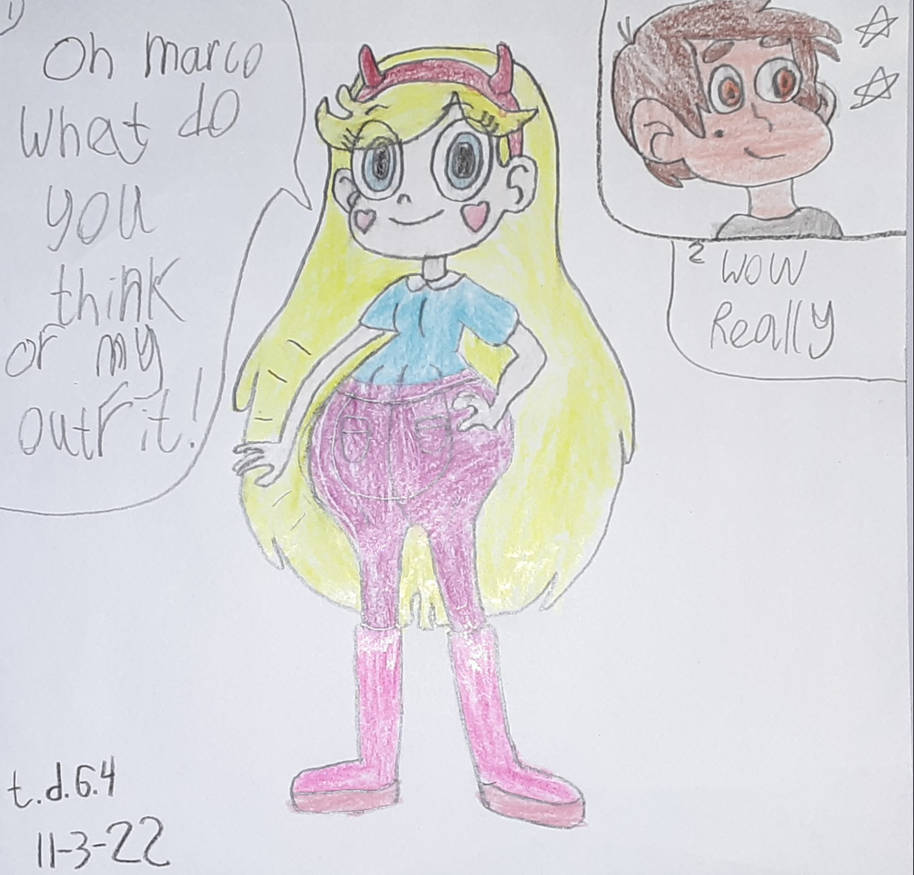 Pregnant Star Butterfly Wears Tummypants By Teamdawson64 On Deviantart