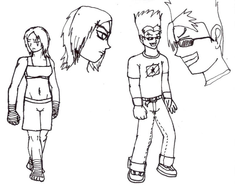 Anime: Galena and Lito by Vitor-Leal on DeviantArt