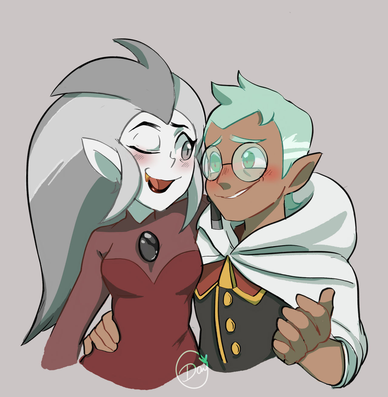 Eda And Raine Whispers By Patrial On Deviantart