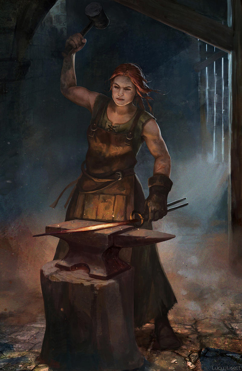 Blacksmith by Lucy-Lisett on DeviantArt Blacksmith by Lucy-Lisett on DeviantArt