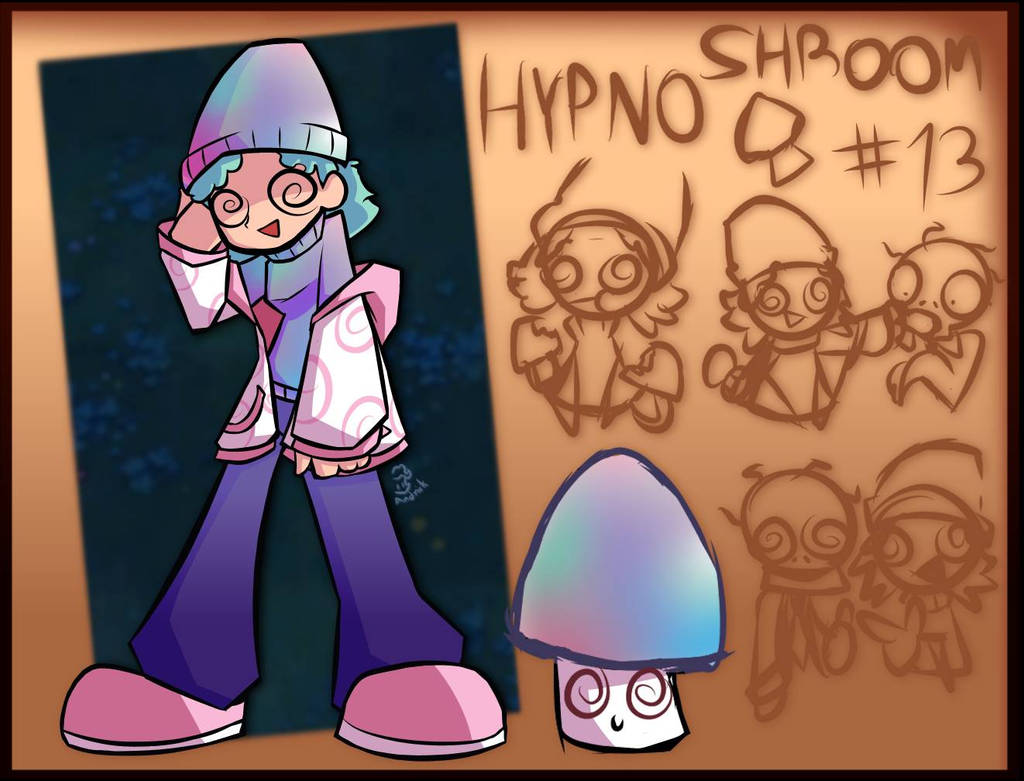 Humanized Hypno shroom PvZ by AndrickARTS on DeviantArt Humanized Hypno shroom PvZ by AndrickARTS on DeviantArt