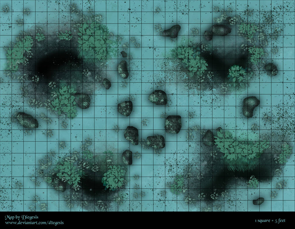 Water Battle Map