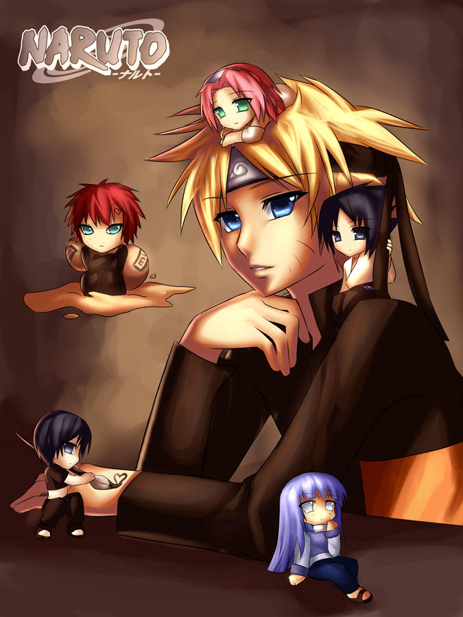Naruto + Chibis by Senra on DeviantArt