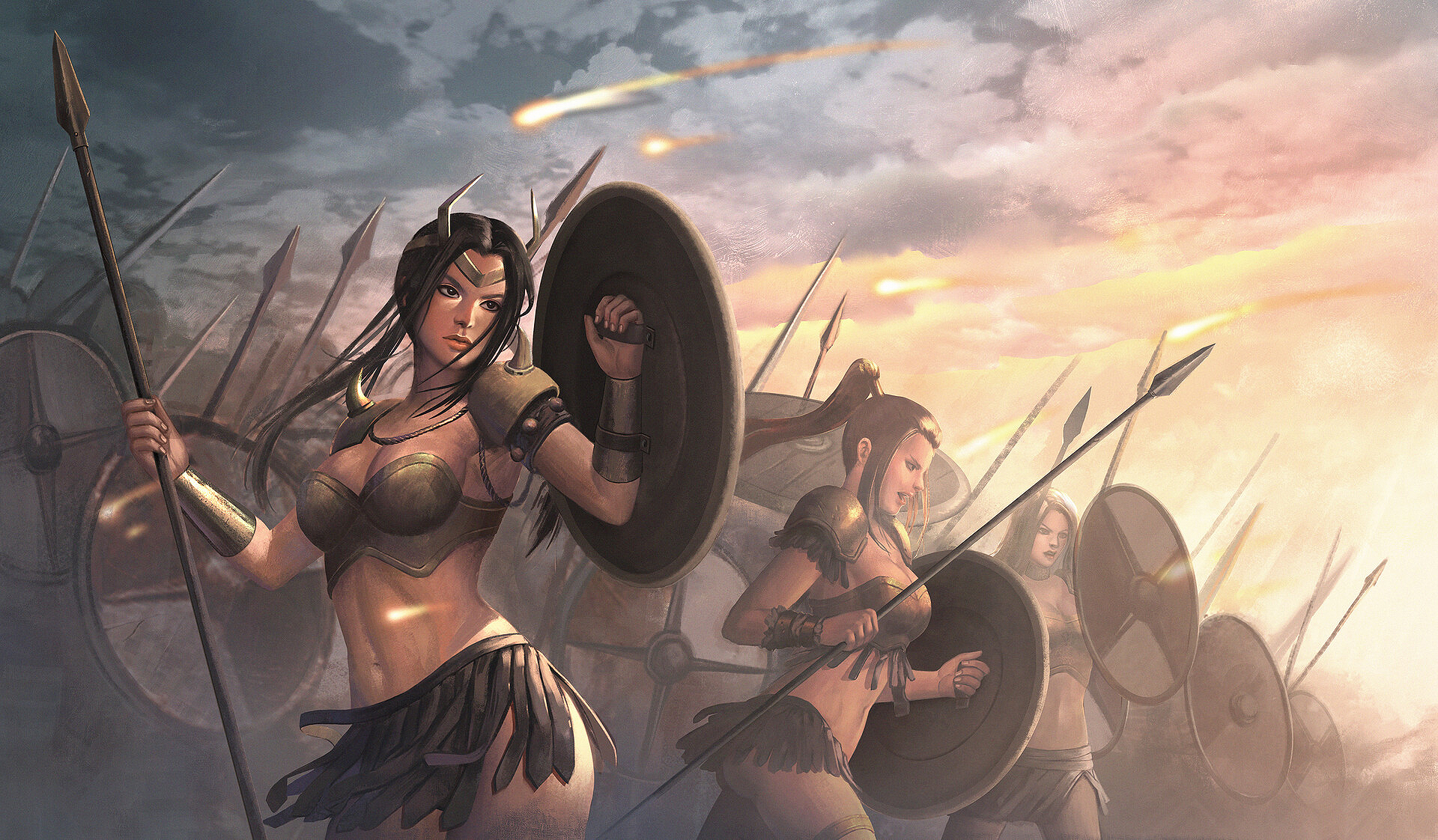 .:AMAZONS:. by yoneyu on DeviantArt .:AMAZONS:. by yoneyu on DeviantArt