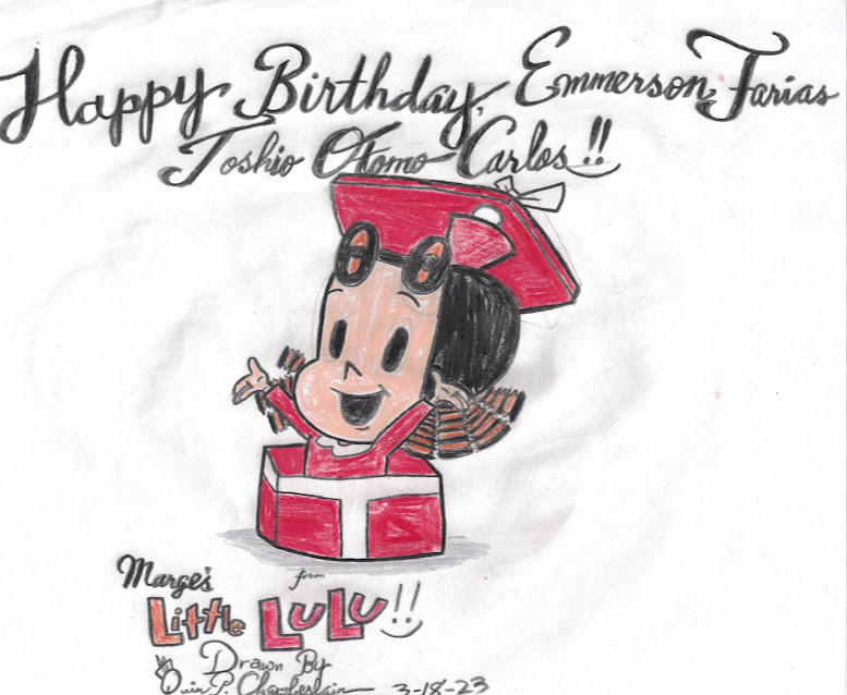Happy Birthday From Little Lulu By Qcartoon2001 On Deviantart