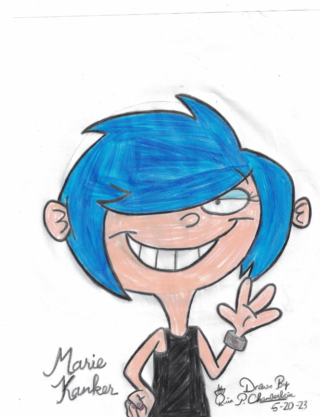 Marie Kanker By Qcartoon2001 On Deviantart