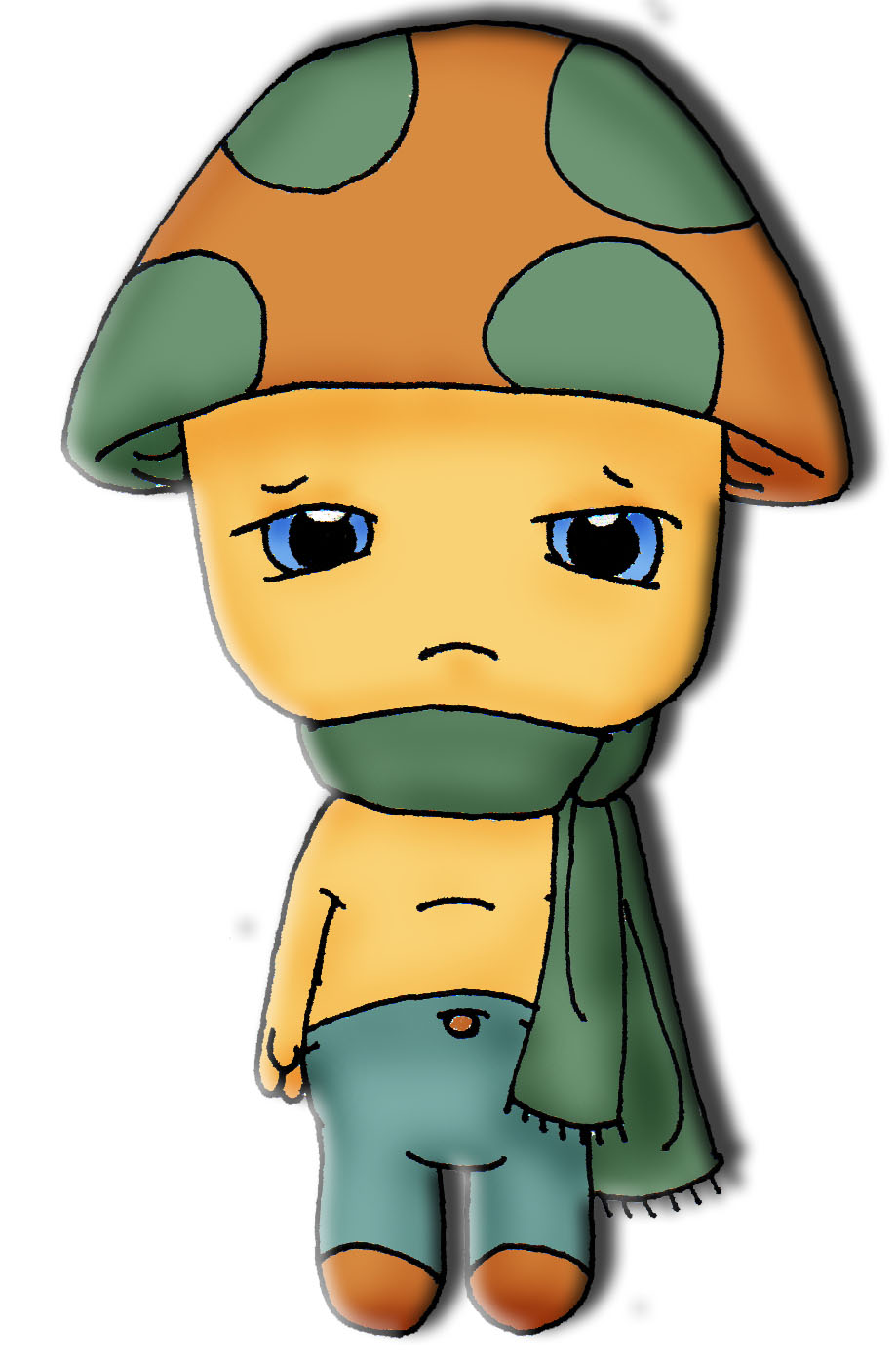 Sad Toad by minishadowlove on DeviantArt