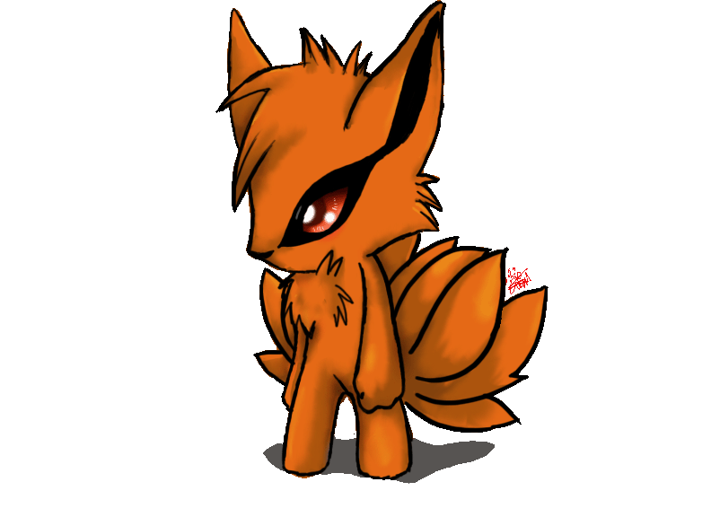 Kyuubi Fan Art By Wolfedoutcats On Deviantart