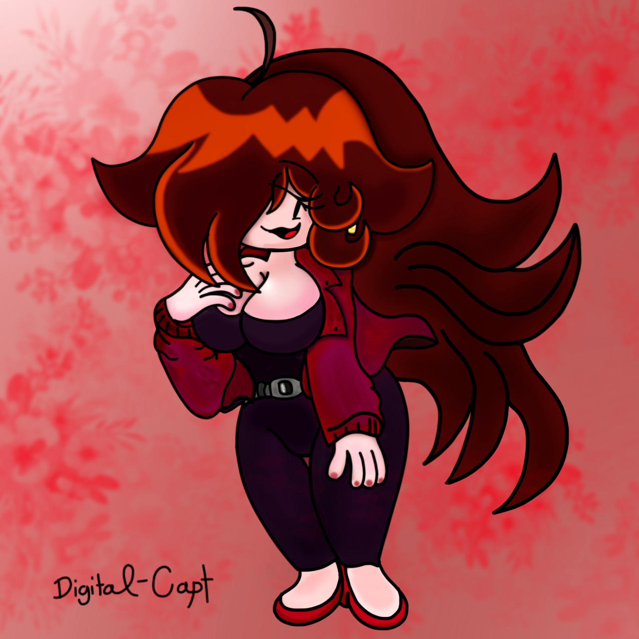 Trepidation Girlfriend Fnf By Crazydigitalcapt On Deviantart