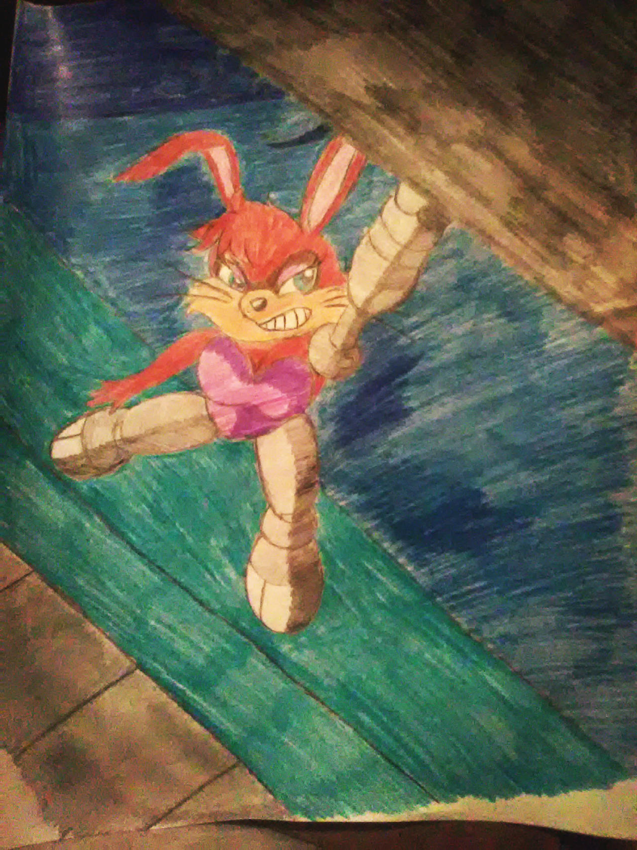 Bunnie Rabbot Sonic Satam By Williamsultimate77 On Deviantart