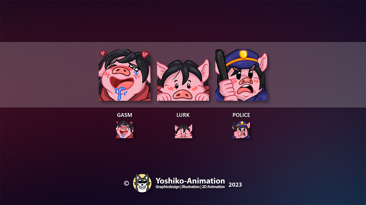 Twitch Emoticon Design Blizzii93 By Yoshiko Animation On Deviantart