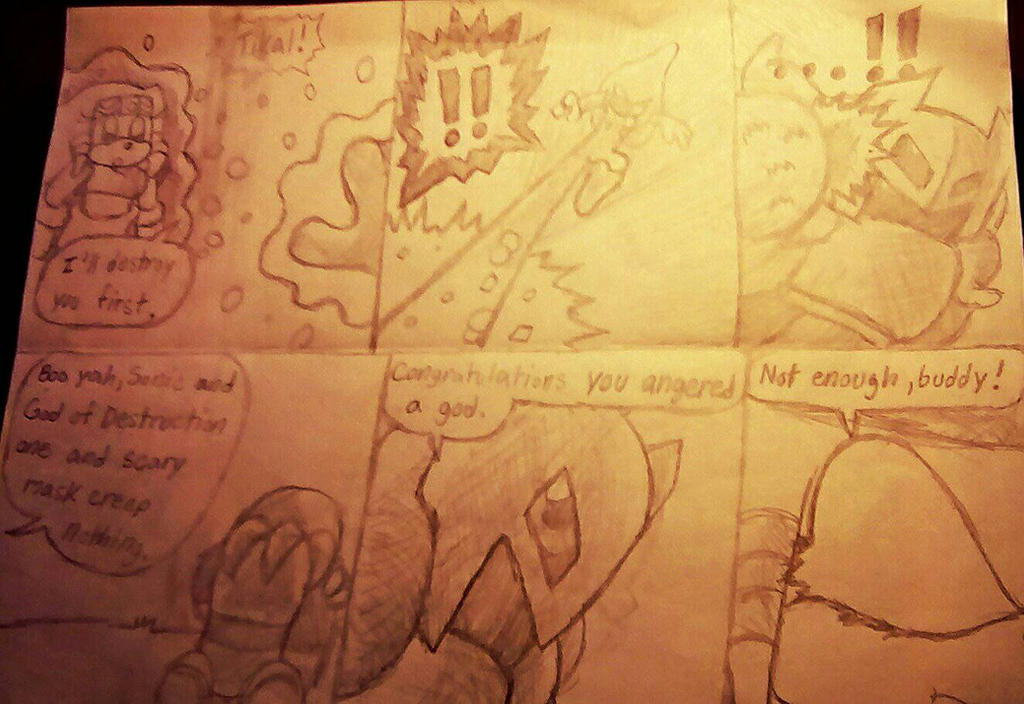 Knuckles Gaiden Sonic Angers A God By Keenestfox On Deviantart