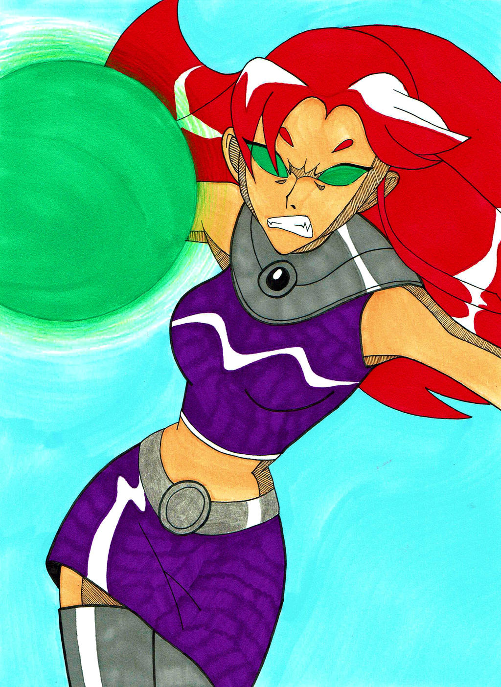 Starfire By Purple Kyuuna On Deviantart