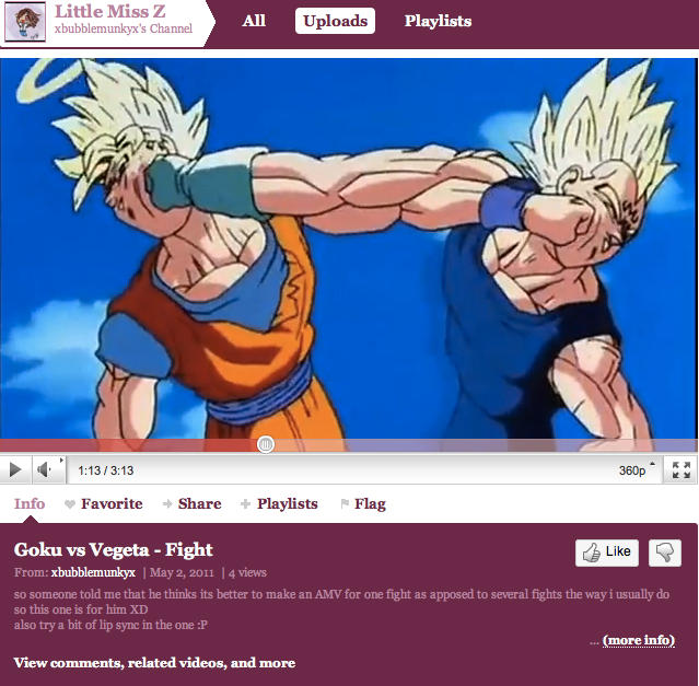 Goku Vs Vegeta Fight Amv By X Bubblemunky X On Deviantart