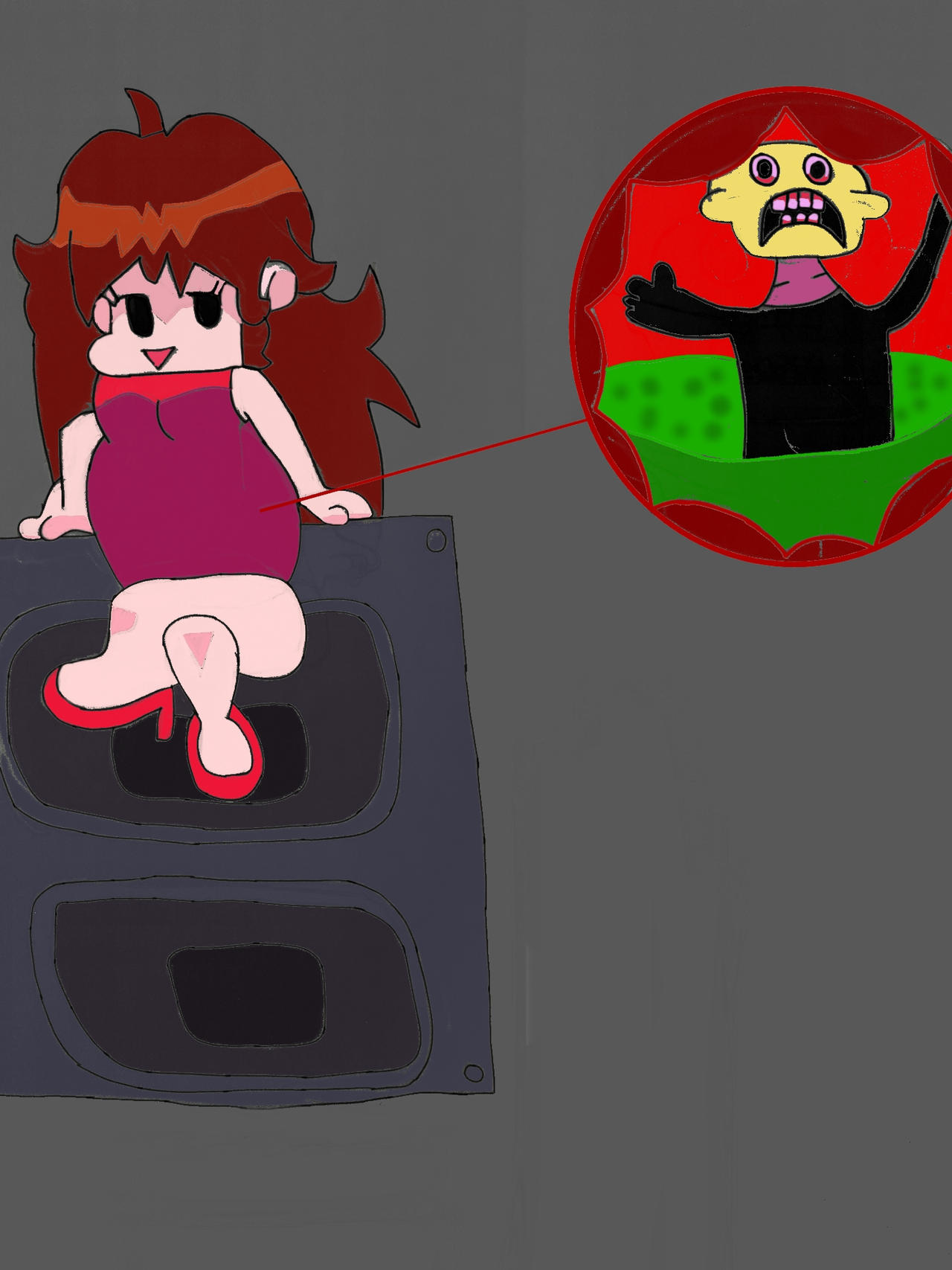 Gf From Fnf Vore By Bagasas21 On Deviantart