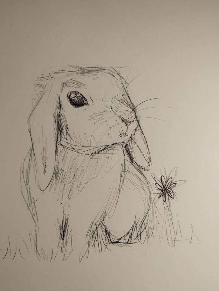Bunny using ballpoint pen by Heatherhoodie on DeviantArt Bunny using ballpoint pen by Heatherhoodie on DeviantArt