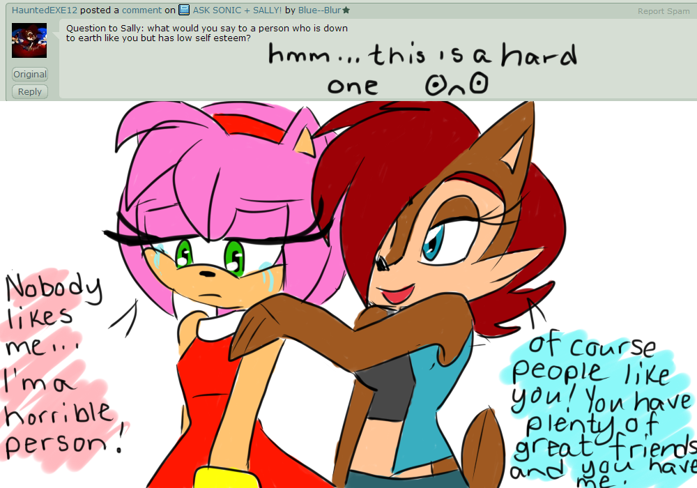 Ask Sonic And Sally 3 By Mightymorg On Deviantart