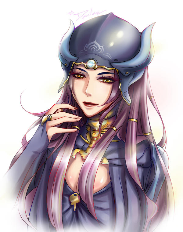 The Lotus Warframe By Darikaart On Deviantart