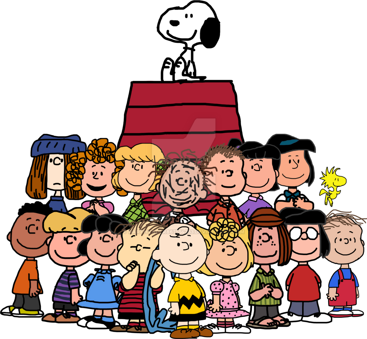 The Peanuts Gang Stock Art By Darthvader867554333 On Deviantart