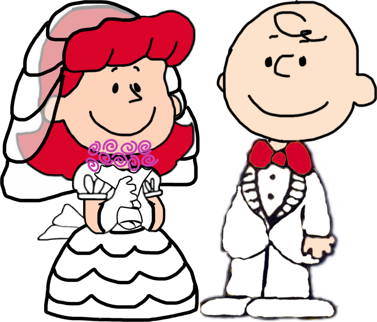 Charlie Brown And Heather Wedding 2 By Darthvader867554333 On Deviantart